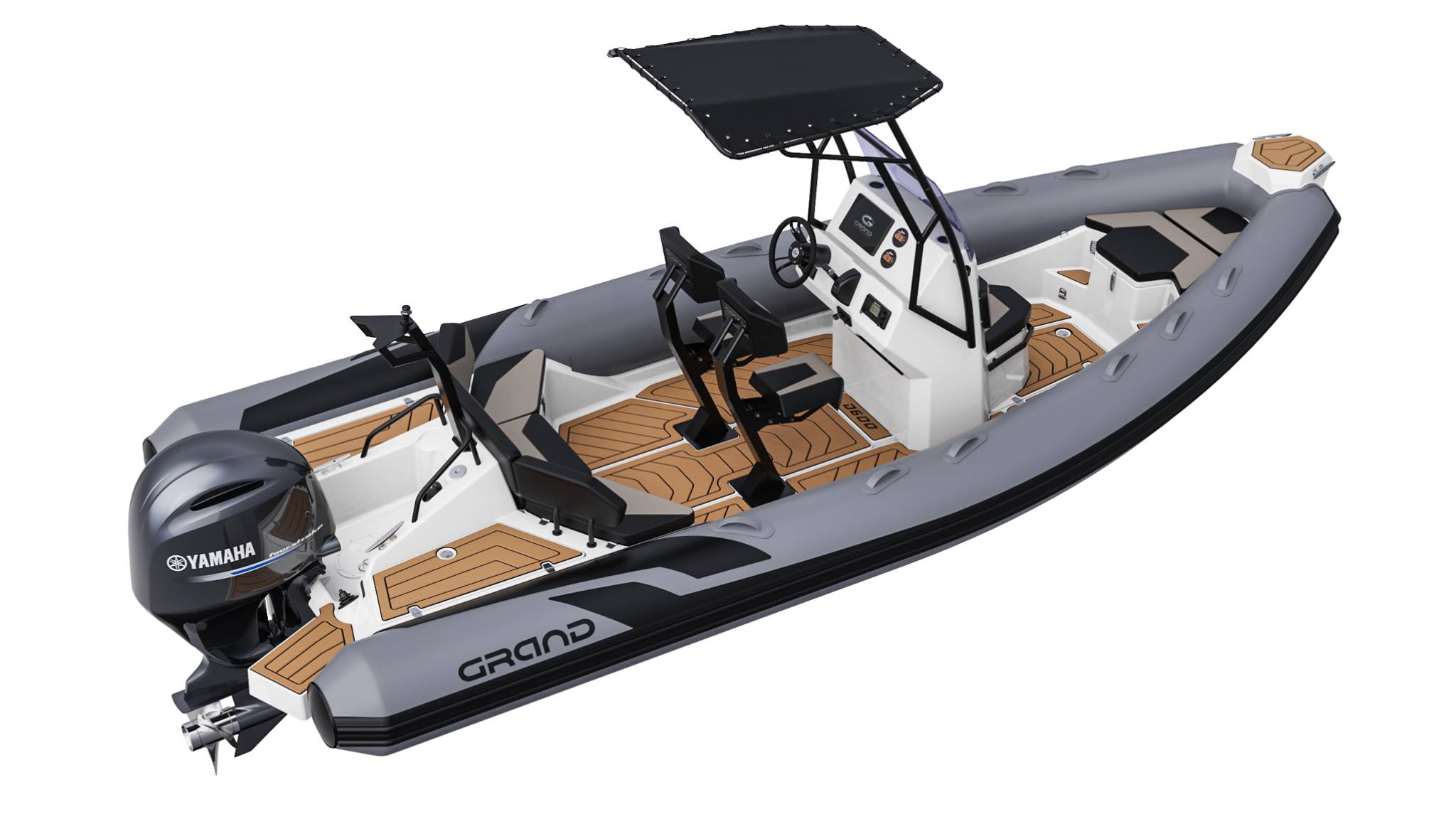 Grand D600 - 6m Performance Sports Rigid Inflatable Boat (RIB)